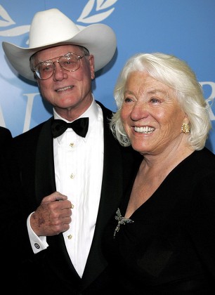 Us Actor Larry Hagman His Wife Editorial Stock Photo - Stock Image ...