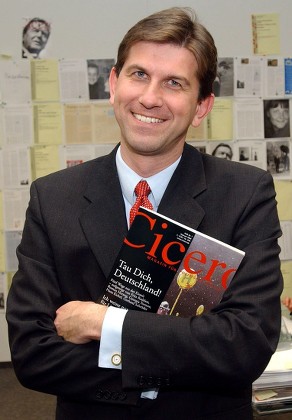 Wolfram Weimer Editorinchief New Political Magazine Editorial Stock ...