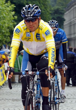 Russian Cycling Pro Vladimir Gusev Team Editorial Stock Photo - Stock ...