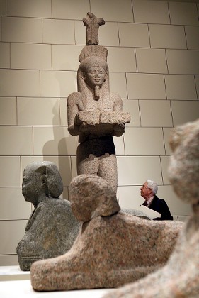 Visitor Looks Statue God Hapi Art Editorial Stock Photo - Stock Image ...