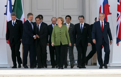 Leaders G8 Countries Lr Stephen Harper Editorial Stock Photo - Stock ...