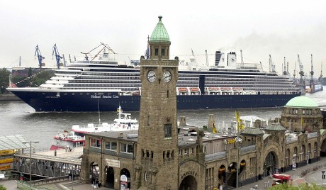 Cruise Ship Oosterdam Comes Into Dock Editorial Stock Photo - Stock ...