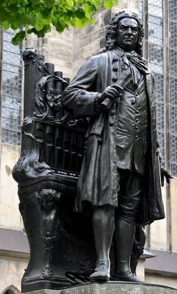 Picture Shows Carl Seffnerbronze Sculpture Johannsebastian Editorial ...