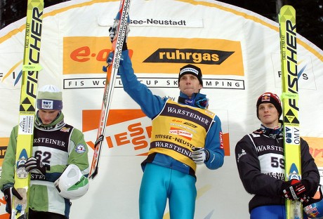 Winner Janne Ahonen Finland C Secondplaced Editorial Stock Photo ...