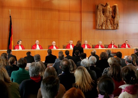 L R Second Senate German Supreme Editorial Stock Photo - Stock Image ...