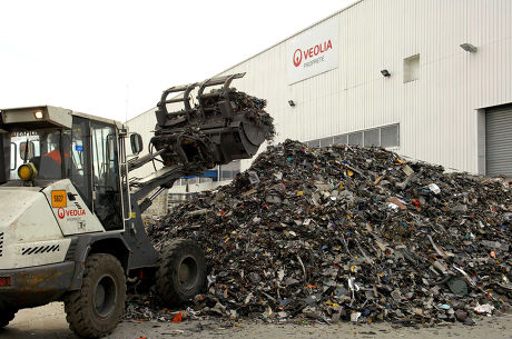 Waste Electrical Electronic Equipment Recycling Editorial Stock Photo ...