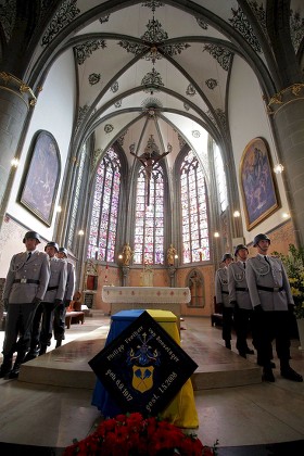 Coffin Deceased German Resistance Fighter Philipp Editorial Stock Photo ...