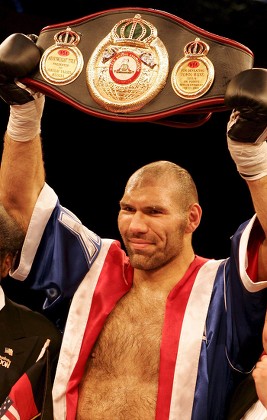 Russian Nikolai Valuev Celebrates His Champions Editorial Stock Photo ...