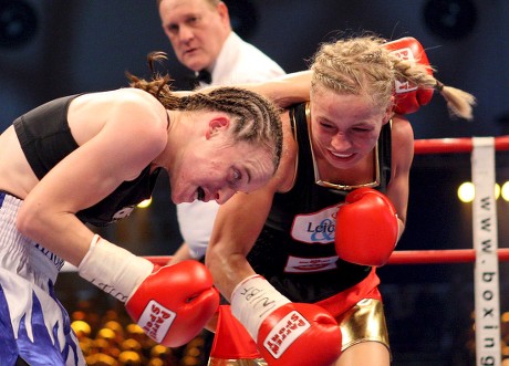 Boxers German Regina Halmich R Israeli Editorial Stock Photo - Stock ...