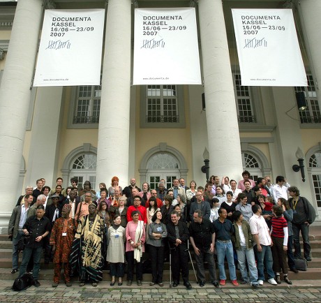 Artists Documenta 12 Pose Group Picture Editorial Stock Photo - Stock ...
