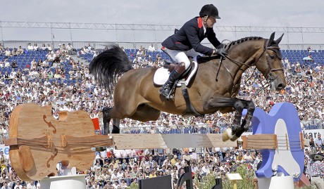 Britains John Whitaker His Horse Peppermill Editorial Stock Photo ...