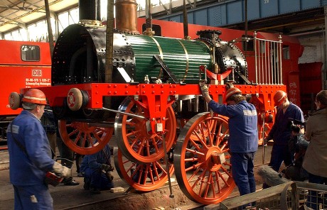 Newly Restored Historic Steam Engine Adler Editorial Stock Photo ...