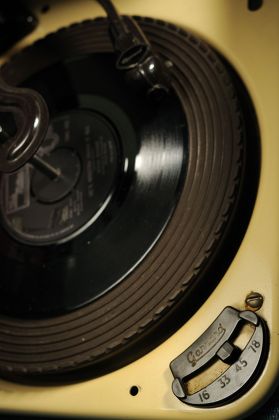 Single 45 Record On Turntable Speed Editorial Stock Photo - Stock Image ...