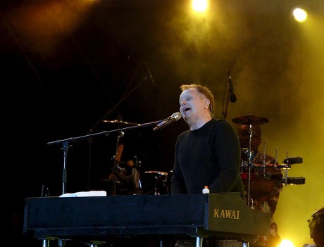 German Rock Singer Herbert Groenemeyer Performs Editorial Stock Photo ...
