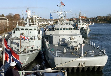 Navy Officer Greets Boats Nato Naval Editorial Stock Photo - Stock ...