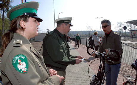 Polish L German C Border Police Editorial Stock Photo - Stock Image ...
