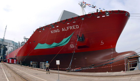 Container Ship King Alfred Christened Wismar Editorial Stock Photo ...