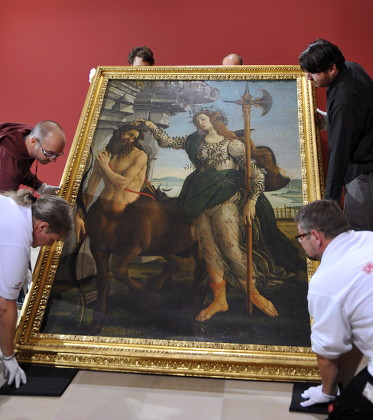 Painting Minerva Centaur By Italian Artist Editorial Stock Photo ...