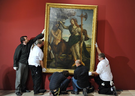 Painting Minerva Centaur By Italian Artist Editorial Stock Photo ...