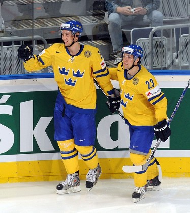 Johan Harju L Linus Omark Sweden Editorial Stock Photo - Stock Image ...