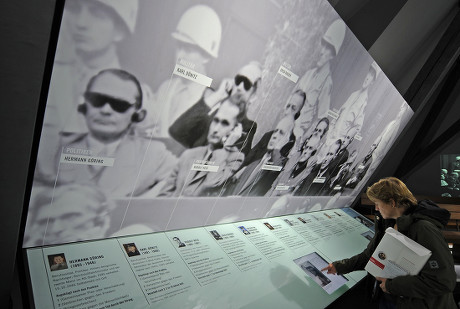 Visitor Uses Computerized Exhibit New Museum Editorial Stock Photo ...