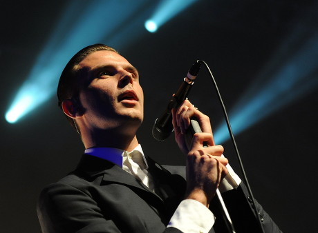 Lead Singer British Band Hurts Theo Editorial Stock Photo - Stock Image ...