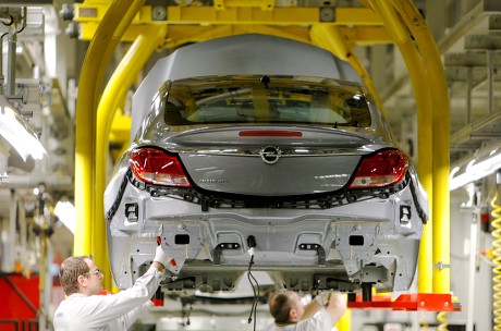 Opel Employees Work On Companys New Editorial Stock Photo - Stock Image ...