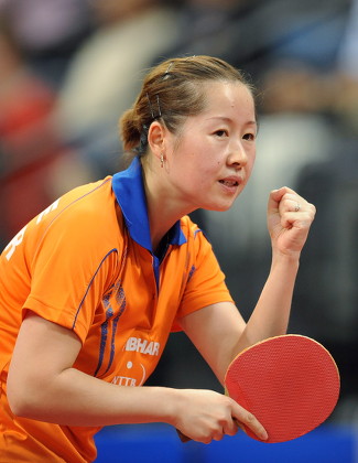 Netherlands Li Jiao Returns Ball Belarussias Editorial Stock Photo ...