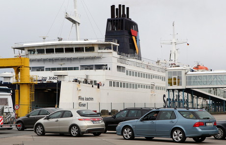 Scandlines Ferry Gedser Denmark Approaches Seaport Editorial Stock ...