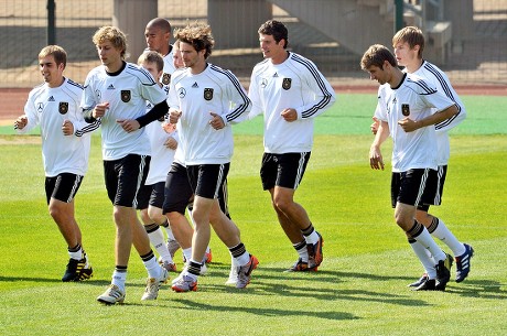 German National Soccer Team Players Warm Editorial Stock Photo - Stock ...