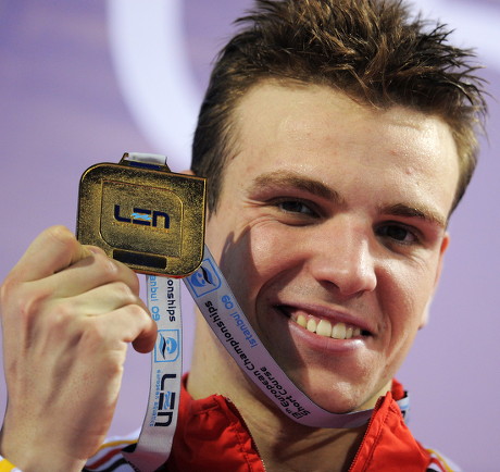 Paul Biedermann Germany Poses On Podium Editorial Stock Photo - Stock ...