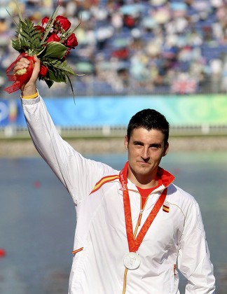 Silver Medalist David Cal Spain Celebrates Editorial Stock Photo ...