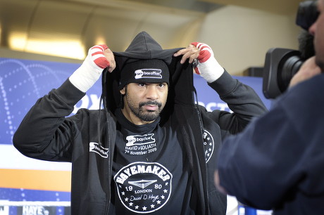 British Heavyweight Boxer David Haye Pictured Editorial Stock Photo ...