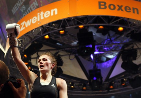 Featherweight Boxing World Champion Ina Menzer Editorial Stock Photo ...