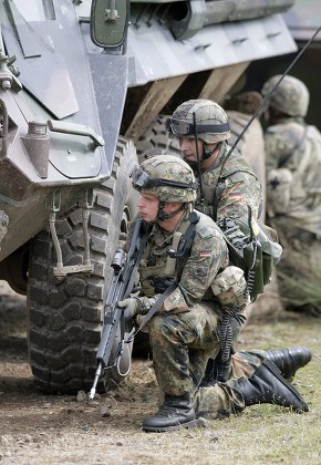 Soldiers German Bundeswehr Paratrooper Battalion 261 Editorial Stock ...