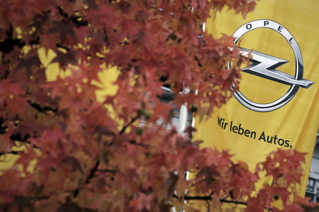 Opel Flag Pictured Factory Ruesselsheim Germany Editorial Stock Photo ...