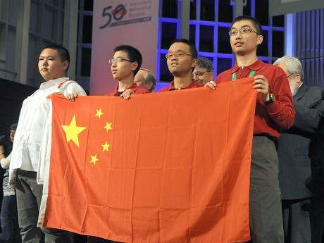 Members First Placed Chinese Team Pose Editorial Stock Photo - Stock ...