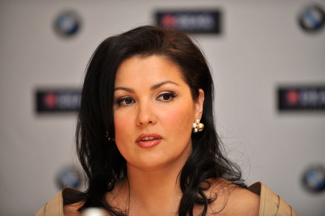 Rusian Soprano Singer Anna Netrebko Looks Editorial Stock Photo - Stock ...