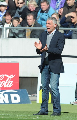 Hanovers Head Coach Mirko Slomka Pictured Editorial Stock Photo - Stock ...