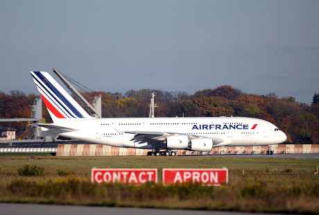 Airbus A380 Air France Klm Rolls Editorial Stock Photo - Stock Image ...