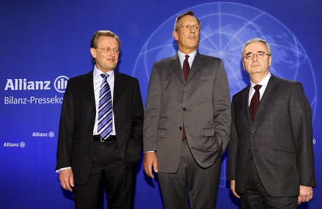 Allianz Ceo Michael Diekmann C Poses Editorial Stock Photo - Stock ...