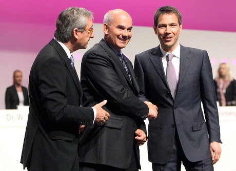 Deutsche Telekom Ceo Rene Obermann R Editorial Stock Photo - Stock ...