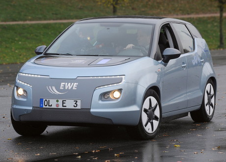 New Electro Car Ewe E3 During Editorial Stock Photo - Stock Image ...