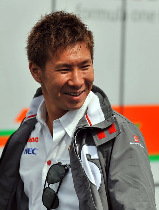 Japanese Formula One Driver Kamui Kobayashi Editorial Stock Photo ...