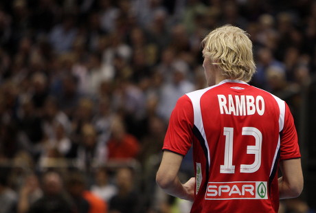 Norways Christoffer Rambo During Handball Supercup Editorial Stock ...