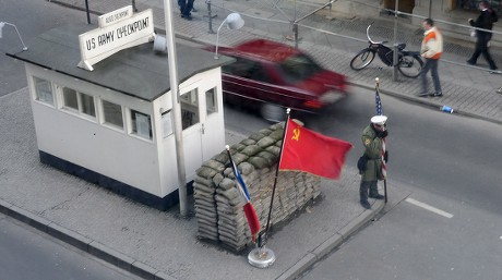 Epa01661841 Car Passes Former Checkpoint Charlie Editorial Stock Photo ...