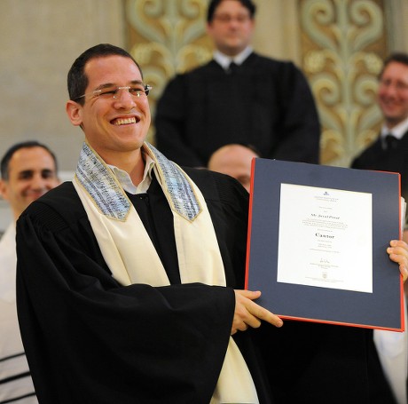 Juval Porat Proudly Shows His Certificate Editorial Stock Photo - Stock ...