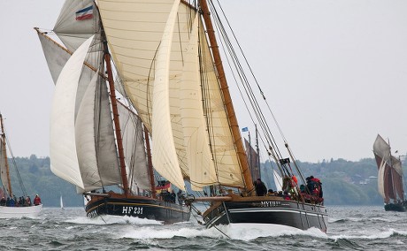 Sailing Ships Compete Traditional Rum Regatta Editorial Stock Photo ...