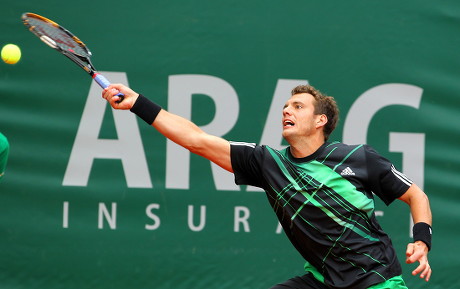 French Paulhenri Mathieu Returns Ball During Editorial Stock Photo ...