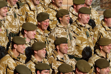 Prince Charles Poses Officers Sergeants Mercian Editorial Stock Photo ...